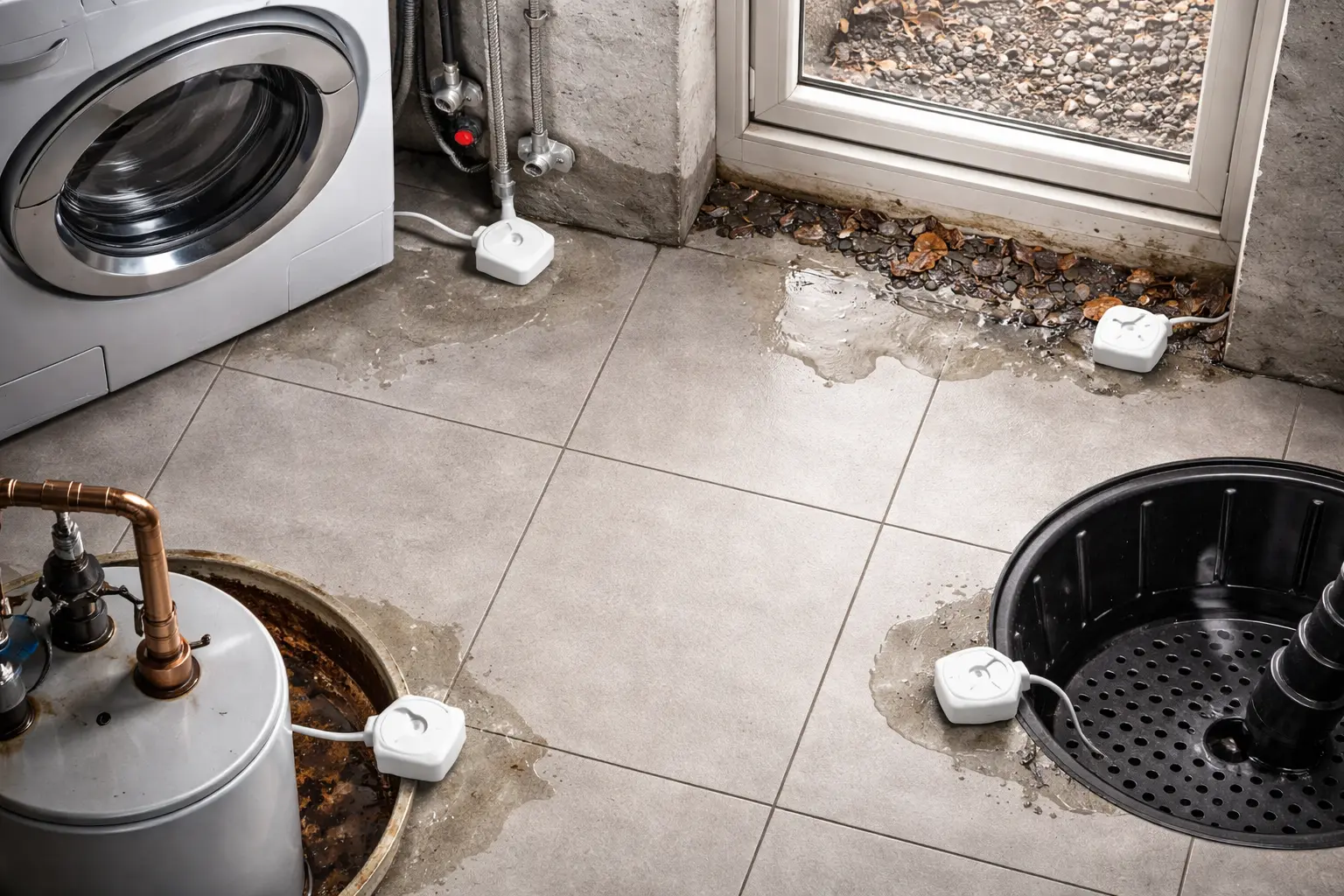 Laundry, Water Heater, and Window Wells: Where Floor Sensors Catch ...